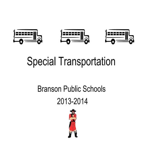 Bus training 2013 2014 | PPT | Special Needs Kids | Parenting