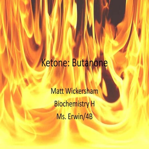 Butanone | PPT