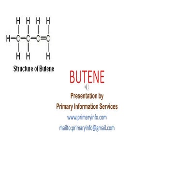 Butene | PDF | Chemistry | Science