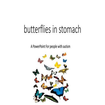 Butterflies in stomach | PPTX