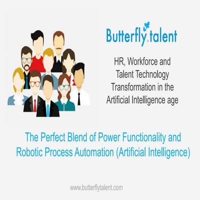 Butterfly Employee Workforce Talent HR Performance Review / Appraisal ...