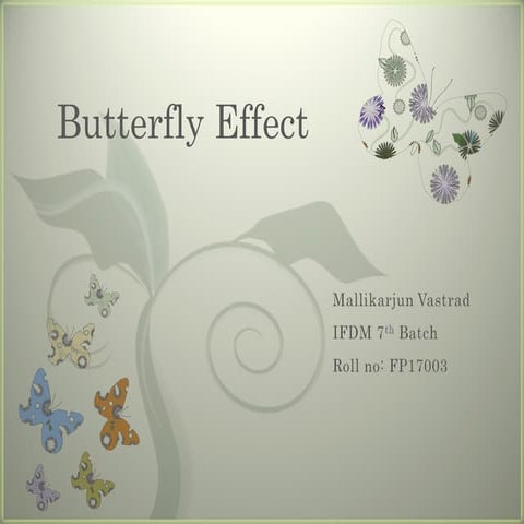 Butterfly effect | PPT