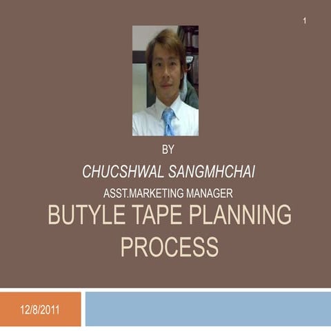 Butyle tape planning process | PPT