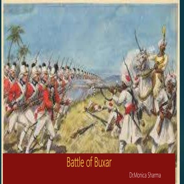 Battle of Buxar,1764 ,By Dr.Monica Sharma | PPTX
