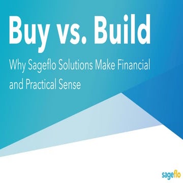 Buy vs. Build | PDF