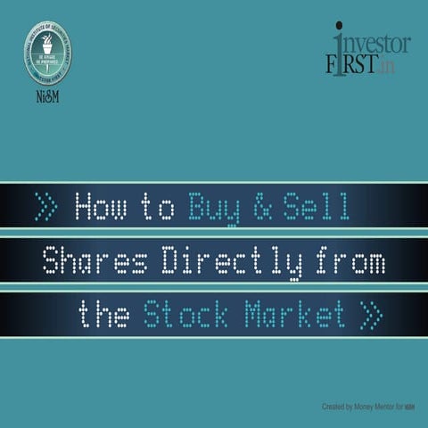 How to Buy and Sell Shares | PDF