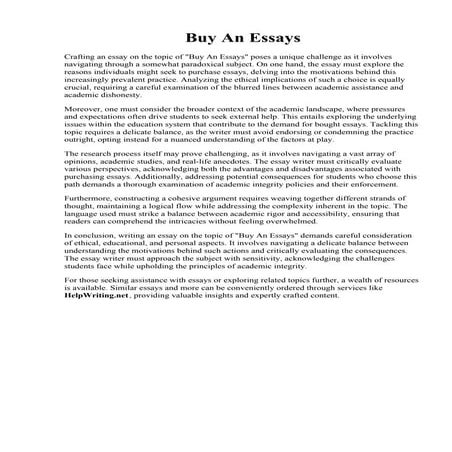 Ap English Language Argument Essay Outline | PDF