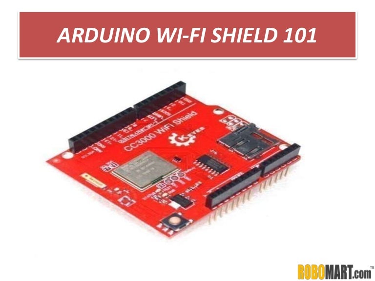 Buy Arduino Wi Fi Shield 101 By Robomart
