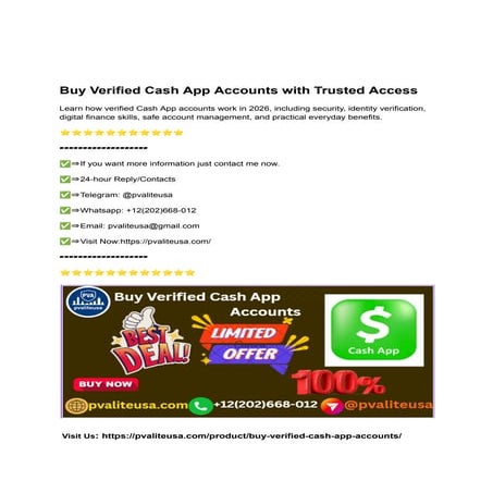 How to Buy Verified Cash App Accounts_ Trusted Methods & Tips.pdf
