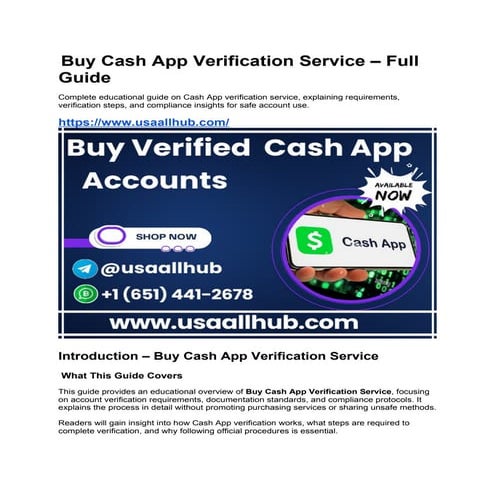 Buy Cash App Account Verification Guide – Updated.docx