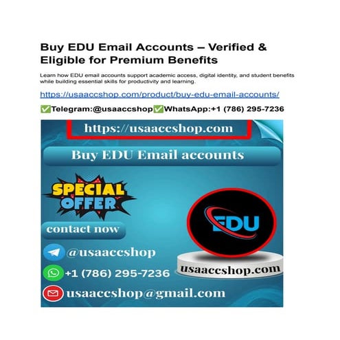 EDU Email Accounts – Verified & Ready for Students.pdf