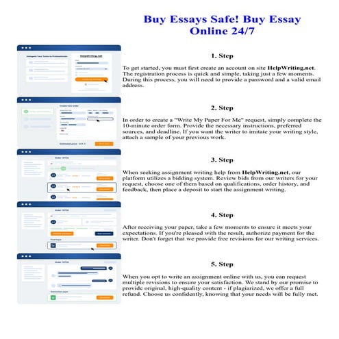 Buy Essays Safe Buy Essay Online 247 | PDF