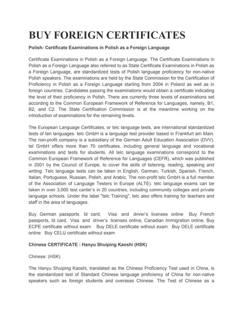 International Certificates | PPTX
