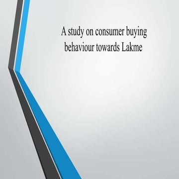 Buying Behaviour Pptx