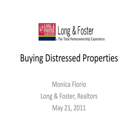 Buying Distressed Properties | PPTX