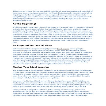 Buying french property | PDF