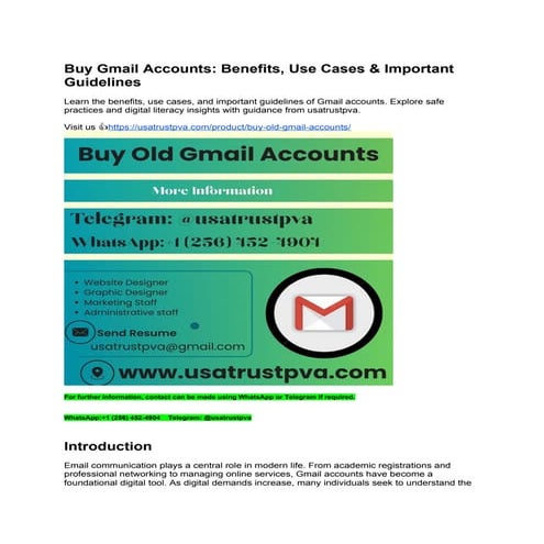Buying Gmail Accounts_ Risks, Use Cases & Important Guidelines.docx