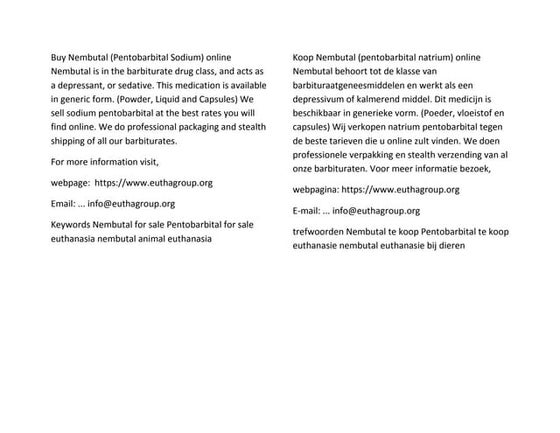 Buy nembutal org | PPT