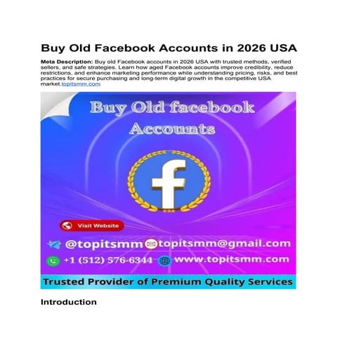 Buy Old Facebook Accounts in 2026 USA.docx