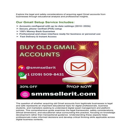 Is It Legal to Buy Old Gmail Accounts_ A 2026 Educational Guide.pdf