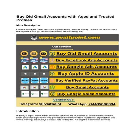 Where to Buy Old Gmail Accounts Without Risk.docx