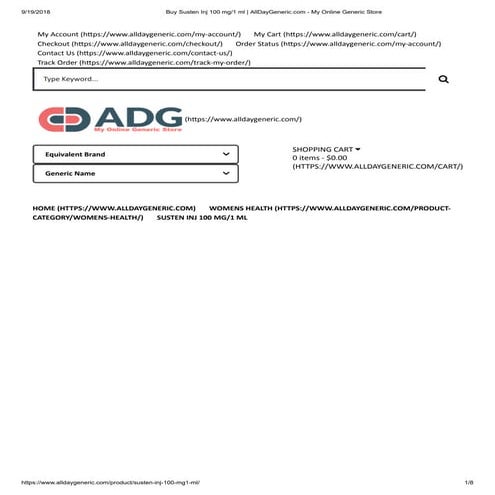 susten inj 100 mg | PDF