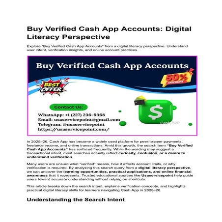 Buy Verified Cash App Accounts in 2026 – $4K, $20K & $25K.docx