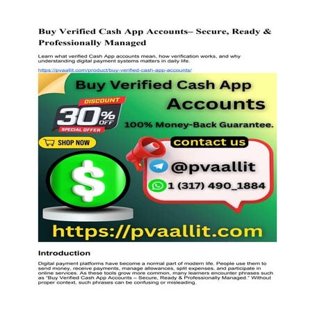 Buy Verified Cash App Accounts in 2026 – $4K, $20K & $25K.docx