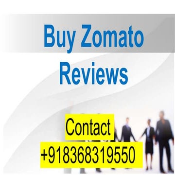 Buy Zomato Reviews - Purchase Zomato Restaurant Ratings & Reviews ...