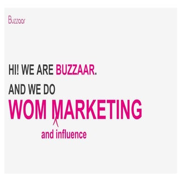 Buzzaar Credentials 2020 (pdf.io) | PPT