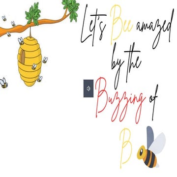 Let's Bee amazed by the Buzzing B . pptx | PPTX