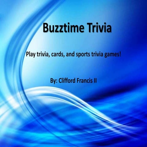 Buzztime trivia | PPTX