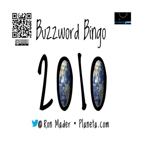 Play Buzzword Bingo 2010 | PDF