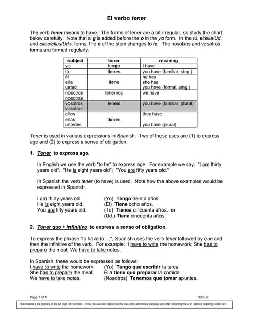 SPA1_Tener Idioms.ppt