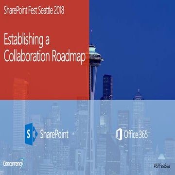 Establishing a Collaboration Roadmap - SPFestSeattle | PPTX | Computer Software and Applications ...