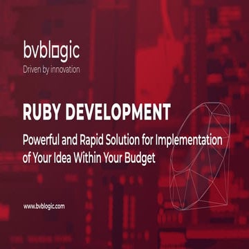 Ruby - bvblogic | PPT