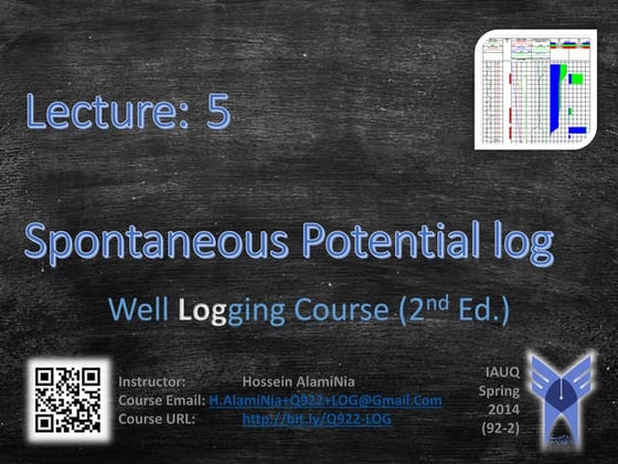 Sp log - Well logging | PDF | Geology | Science