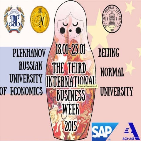International business week in Rotterdam | PPTX