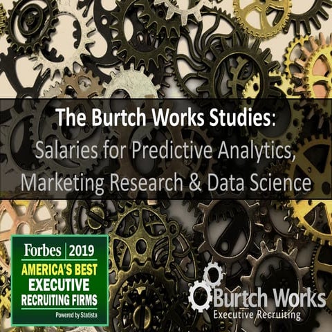 Burtch Works Studies: Salary Reports for Analytics, Data Science ...