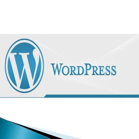 Overview of wordpress | PPT