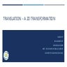 Translation (Computer Graphics) | PPTX