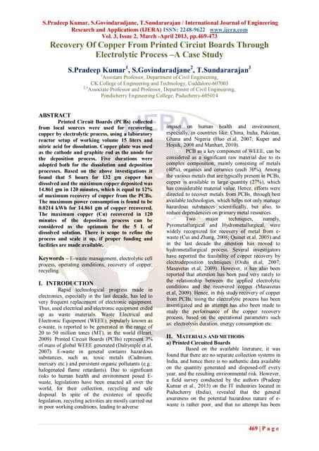 Electrokinetic Remediation of Heavy Metal contaminated soil | PDF