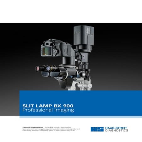 Slit lamp BX 900 brochure | PDF