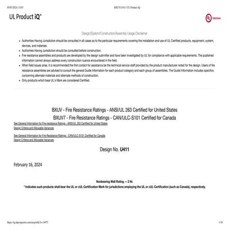 BXUV U411 UL Product iQ design guide.pdf