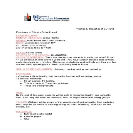 Lesson plan 6 | DOCX