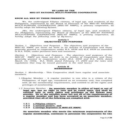 By laws-02102016 | PDF