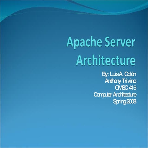 Apache web-server-architecture