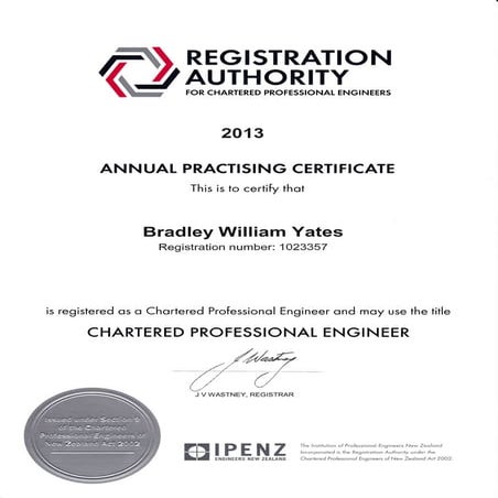 IPENZ, Engineers New Zealand, Chartered Professional Engineer, Annual ...