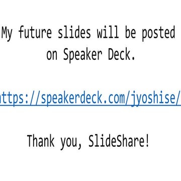 Bye-bye SlideShare | PPTX