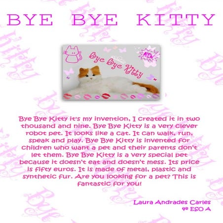 Bye bye kitty | PDF